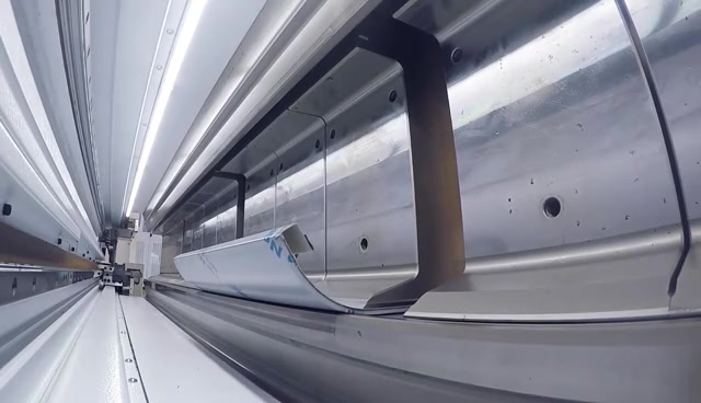 【自动化】高级数控钣金折弯机仿真动画