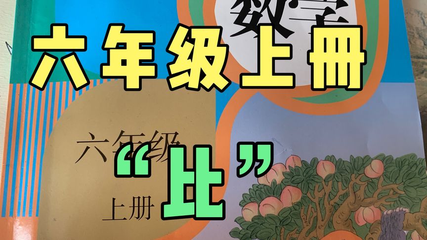 人教版六年级上册数学 第四单元“比” 课程