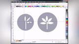 CDR视频教程cdr-花型图标结合工具使用
