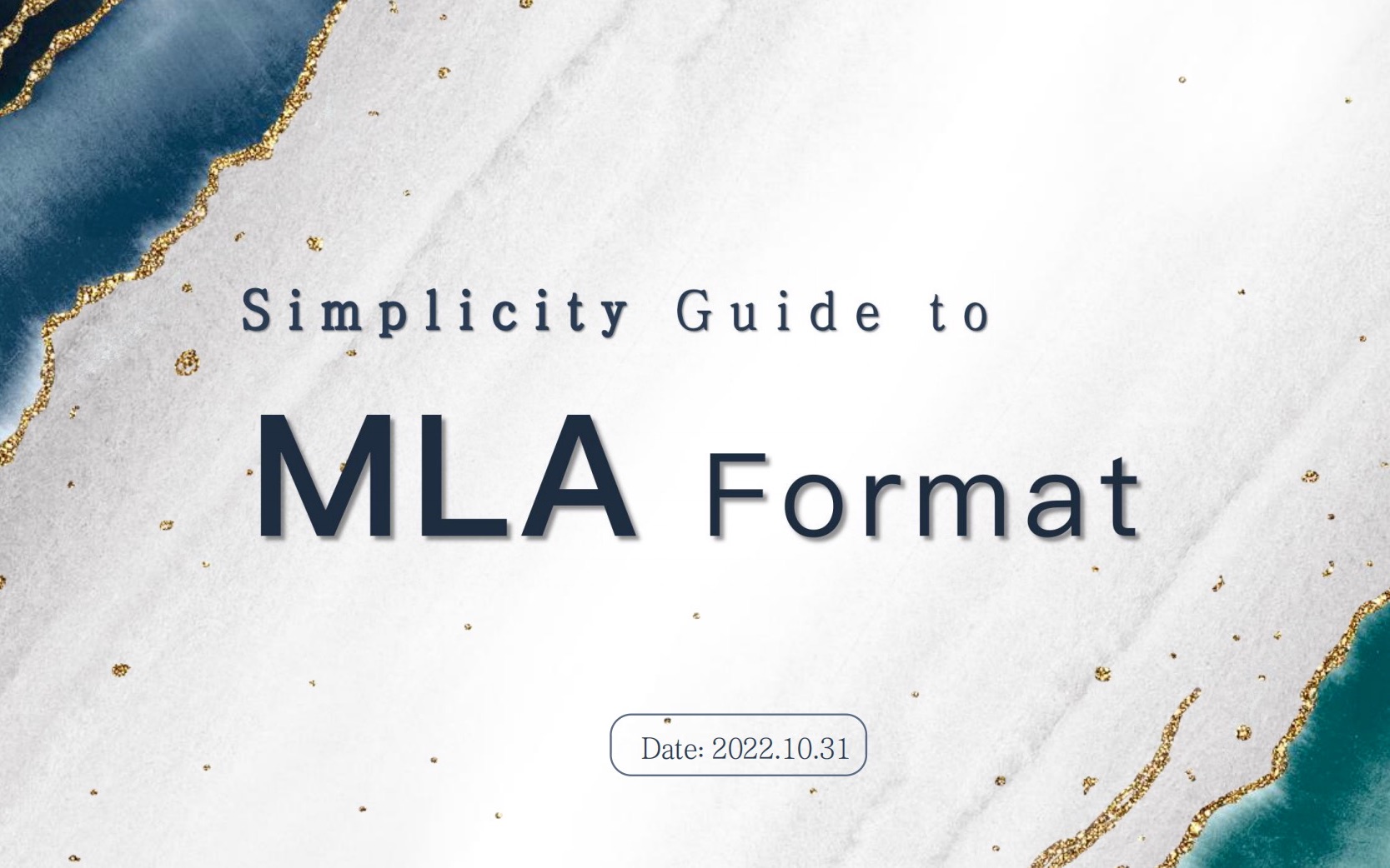 格式引用必看!MLA格式最全讲解第二期