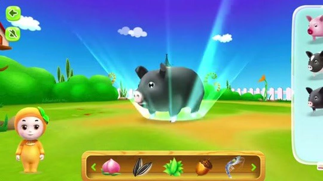 3D动物世界 可爱的小猪