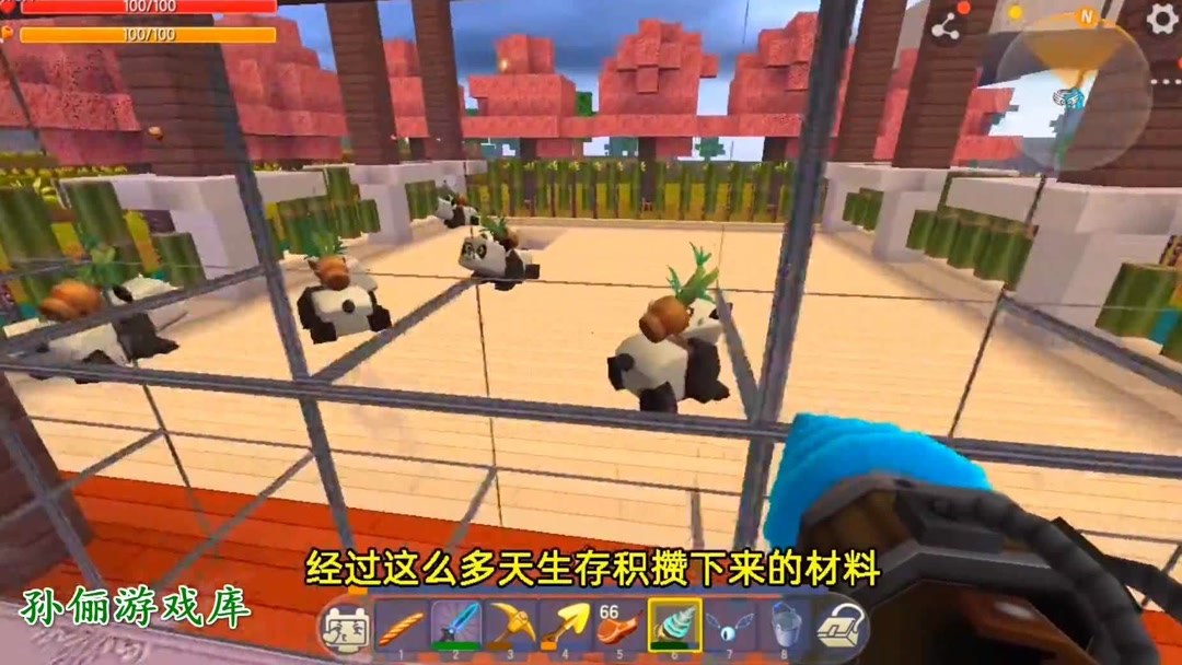 迷你世界精选:为了保护家园独自闯地牢,里面全部都是宝箱!