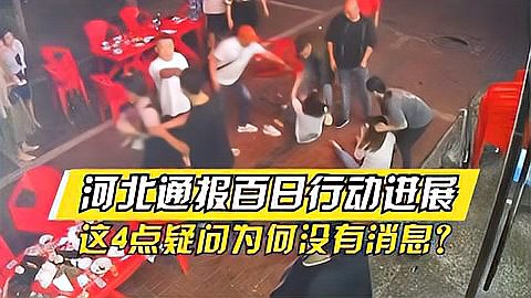 河北通报百日行动进展,群众关心的4点疑问,为何没有消息?