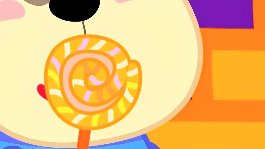 儿童动画:小熊真是个贪吃鬼,无时无刻都在吃!