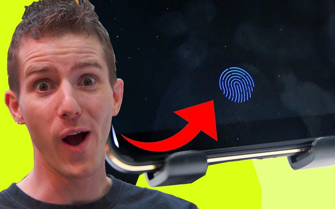 【官方双语】羡煞苹果三星——Vivo屏下指纹传感器@CES2018 #linus...