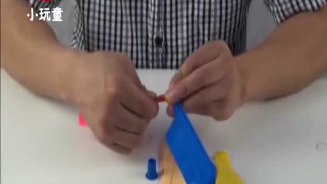 科技小制作大全做法 气球直升机