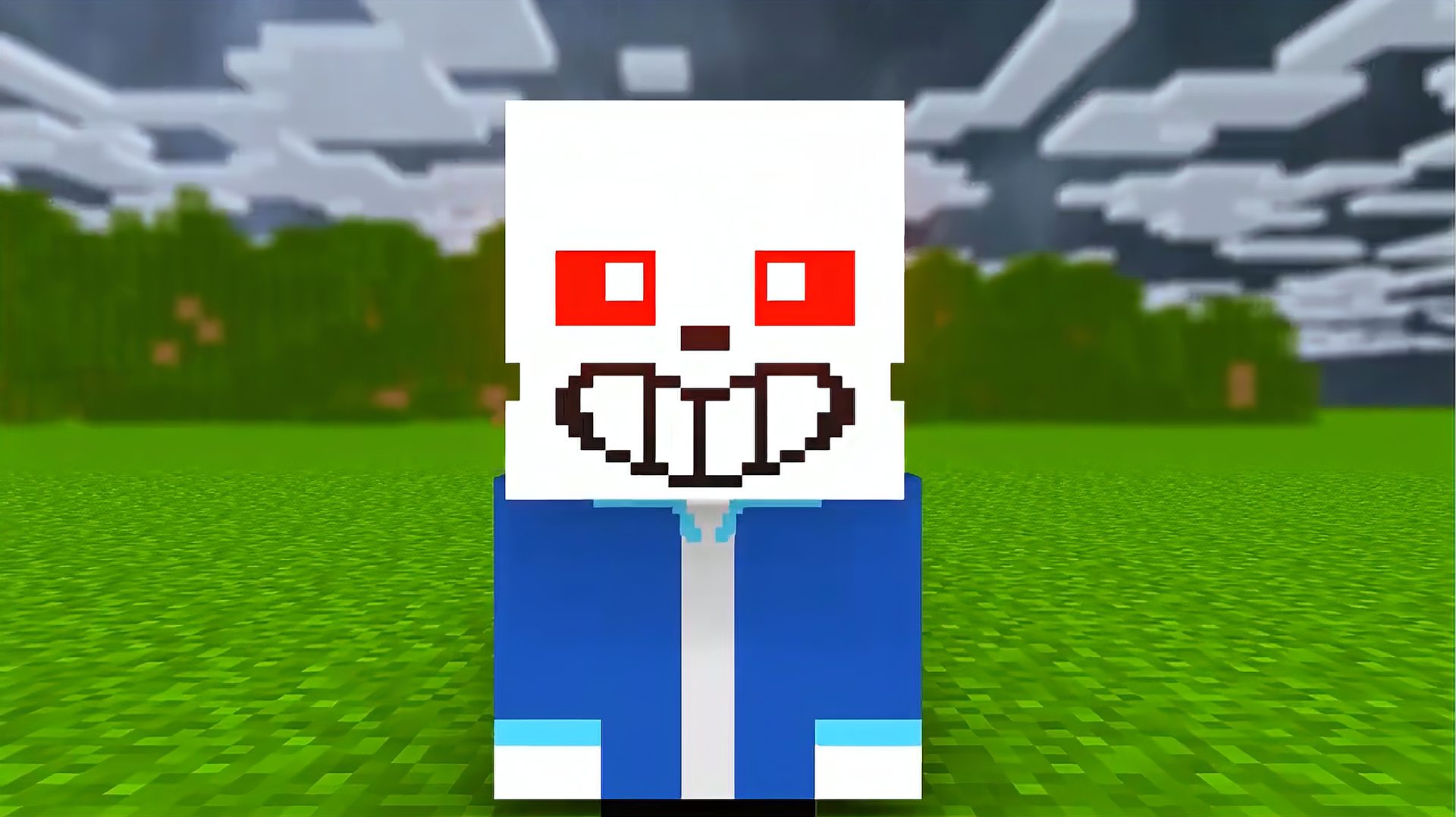 我的世界MC动画:him终极觉醒大战Sans