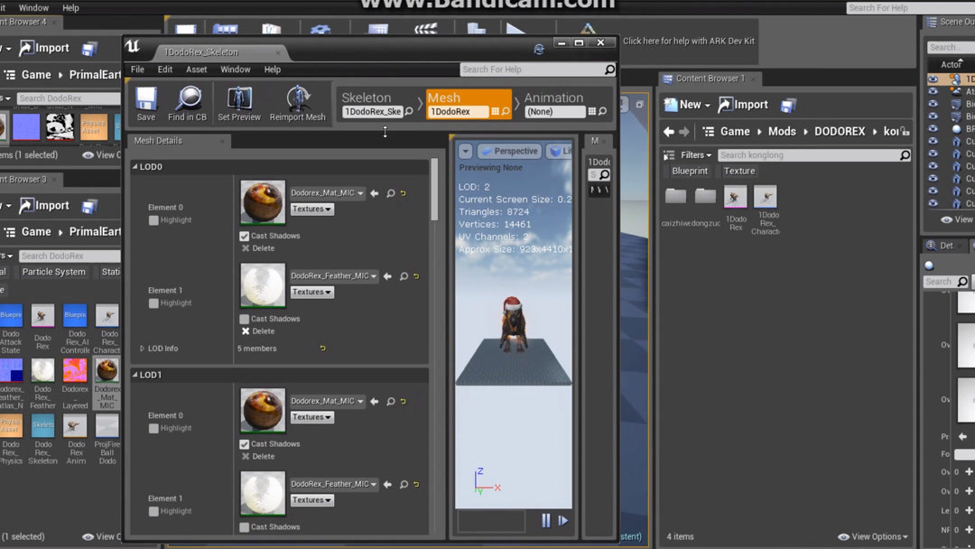 方舟生存进化-如何制作龙模组ep.2 毛皮颜色