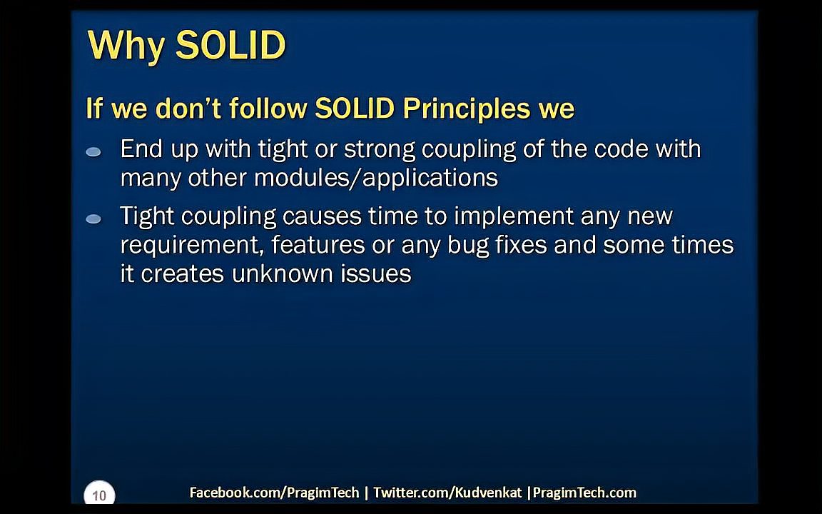 软件设计固有原则Solid Design Principles
