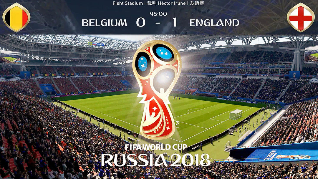 FIFA2018俄罗斯世界杯:比利时vs英格兰!神预测!世界杯季军赛!