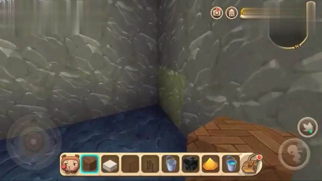 迷你世界:制作地下生存房子