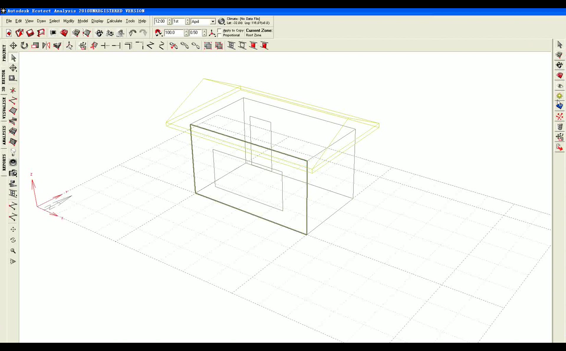 ecotect教程视频-.热工分--析