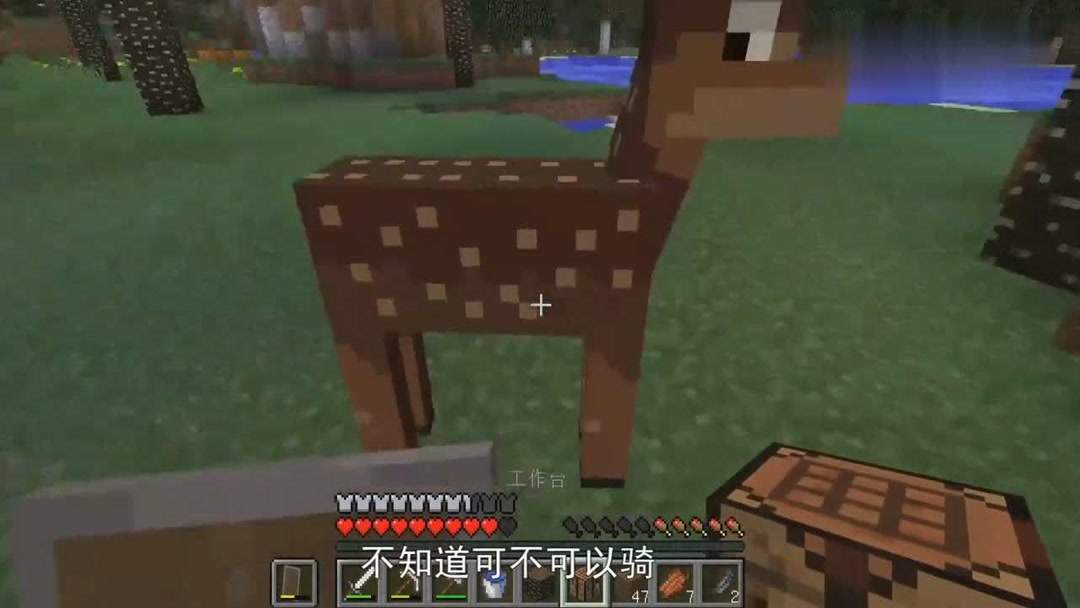 我的世界联机第二季7:遇到猪队友,很多食物我只能拿猪排!