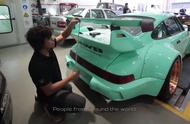 RWB!保时捷车主让这个日本男人切自己的911不心痛反而高兴
