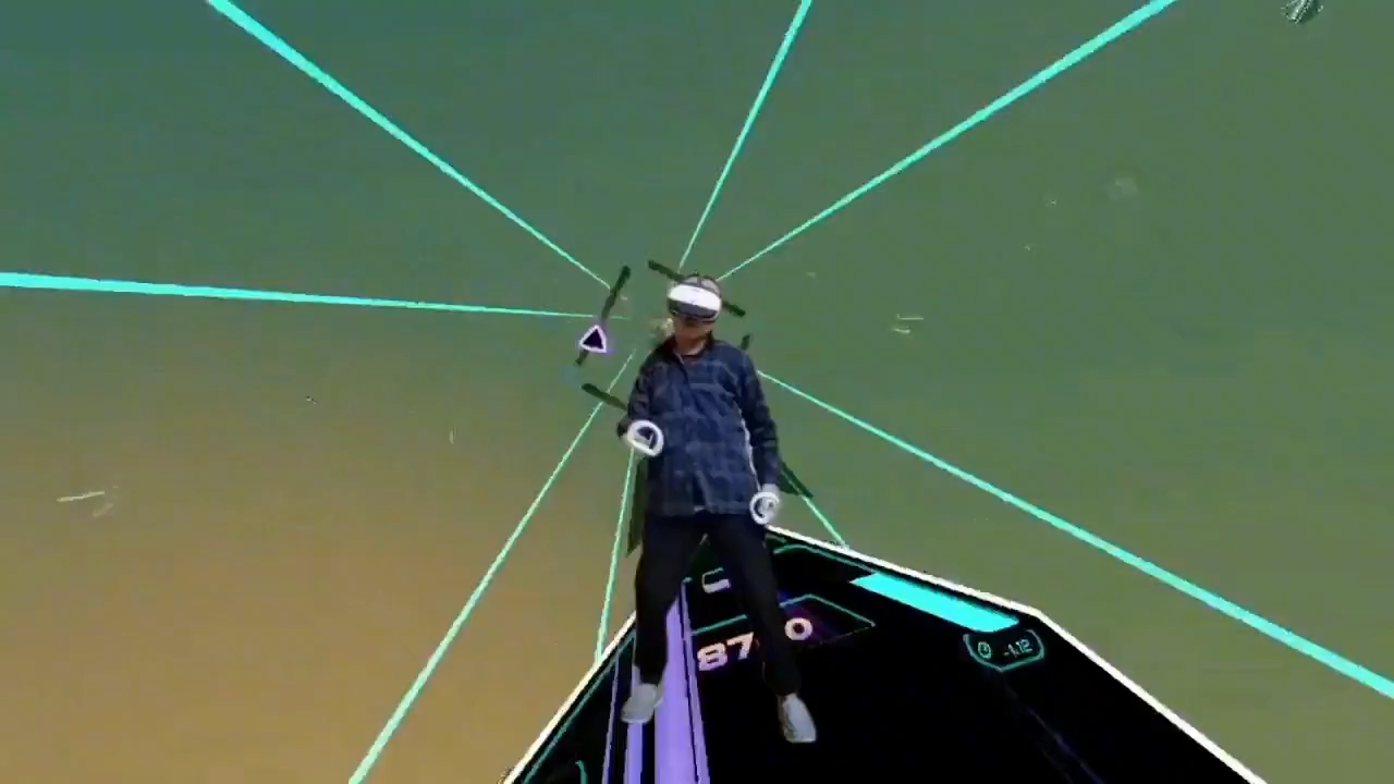 虚拟现实游戏体验