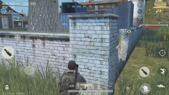 荒野行动荣耀出击:站在房顶如何吃鸡?身法非常重要!