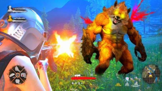 狼人模拟器:这游戏太夸张了吧,狼人搞的像哥斯拉一样大!