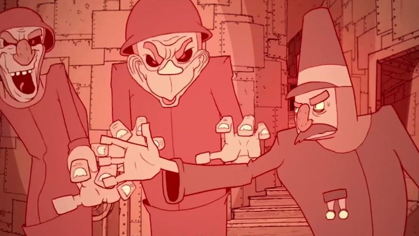 动画:一种可怕的病毒,被感染就会变成面包头,同时也揭露了人性