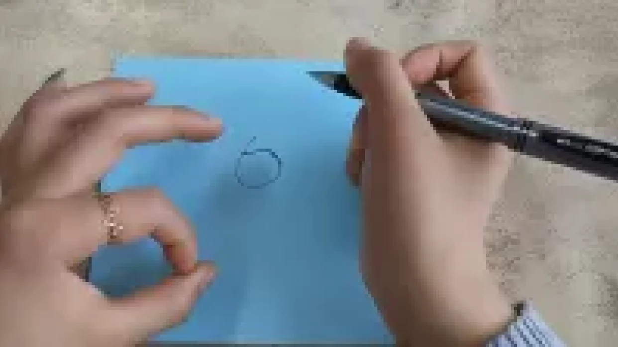 可爱的数字简笔画:用小小的“6”画一个大大的“OK”,真是简单有趣