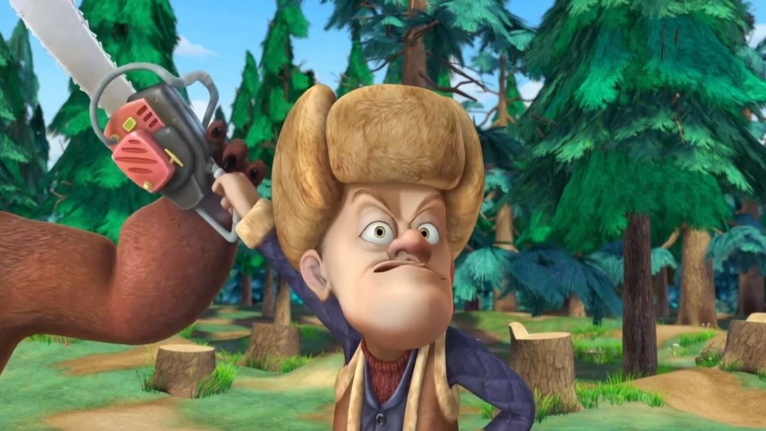 熊出没:熊大熊二像土匪进去一样,四处搜刮,看什么拿什么