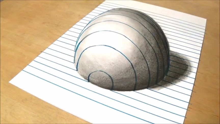 没想到立体画居然这么简单,学会了教孩子玩儿!