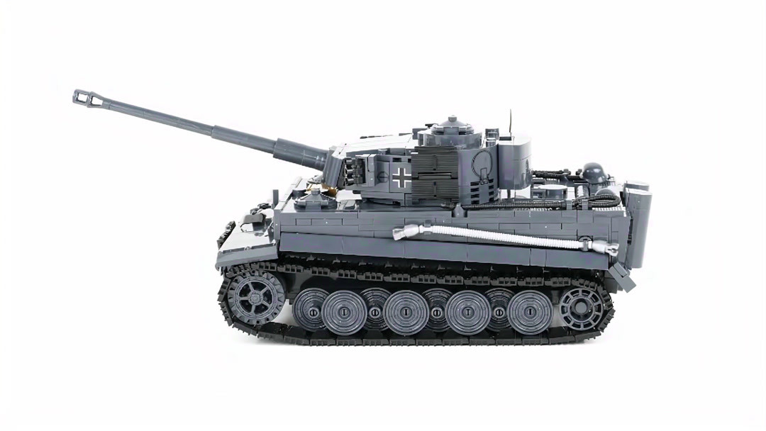 拼搭COBI积木2537,二战德国六号坦克虎式坦克