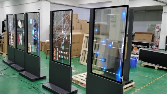 55寸透明OLED ,高清2K分辨率ߑ�ߑ
