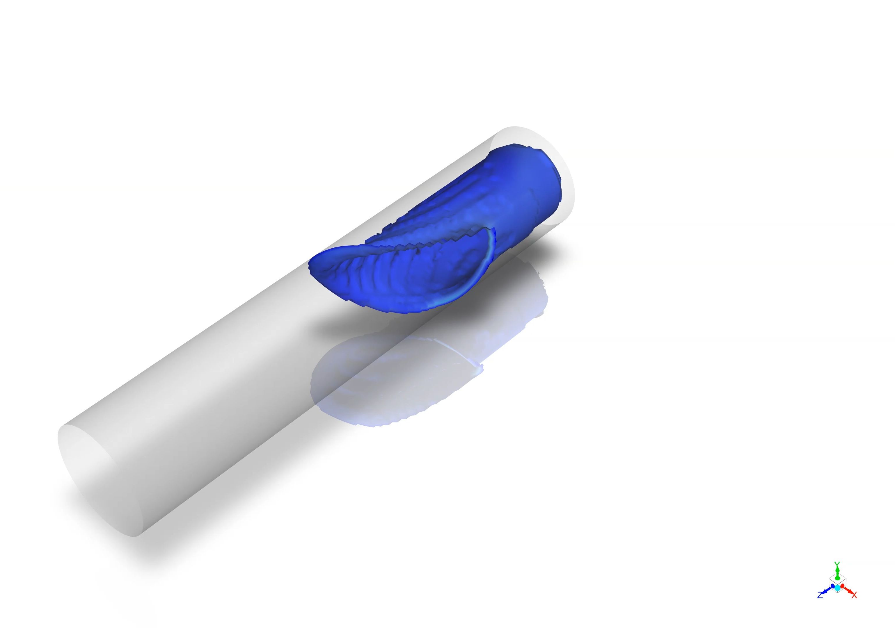 ANSYS Fluent#旋转管道内的流体运动过程