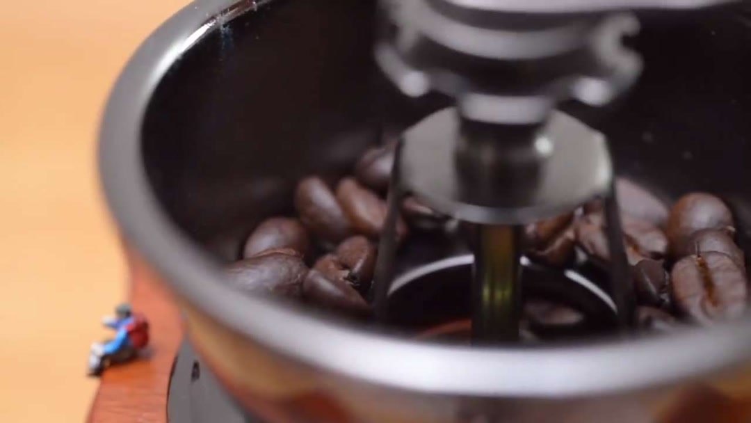 定格动画-咖啡豆研磨机