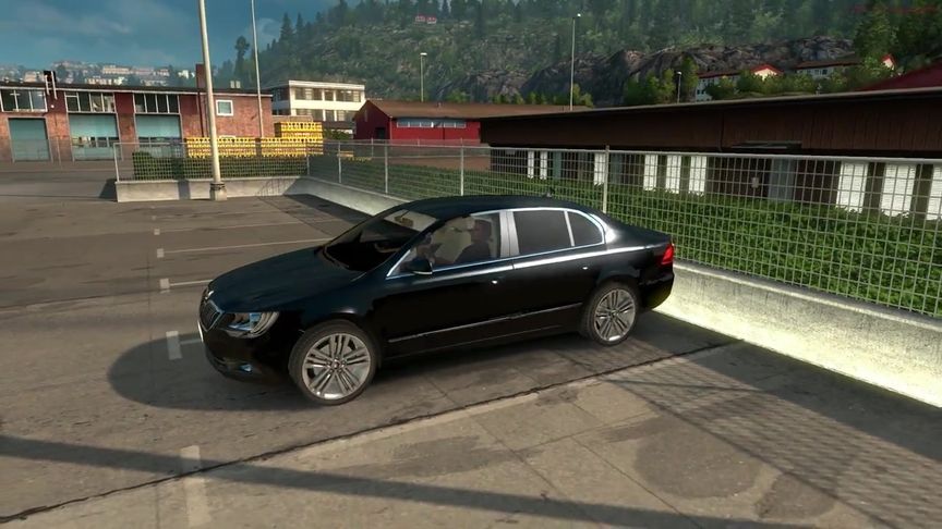 欧洲卡车模拟2:驾驶斯柯达,轿车!