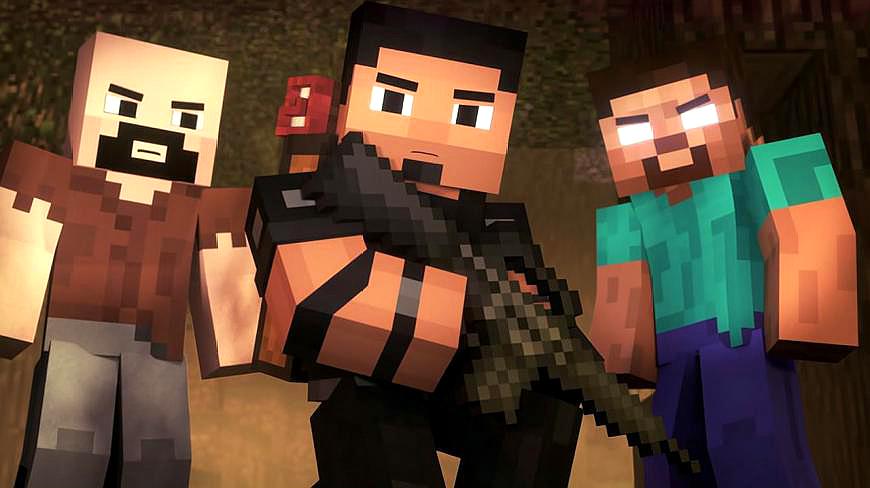 我的世界MC动画:即将降临的邪恶,Notch大战Him