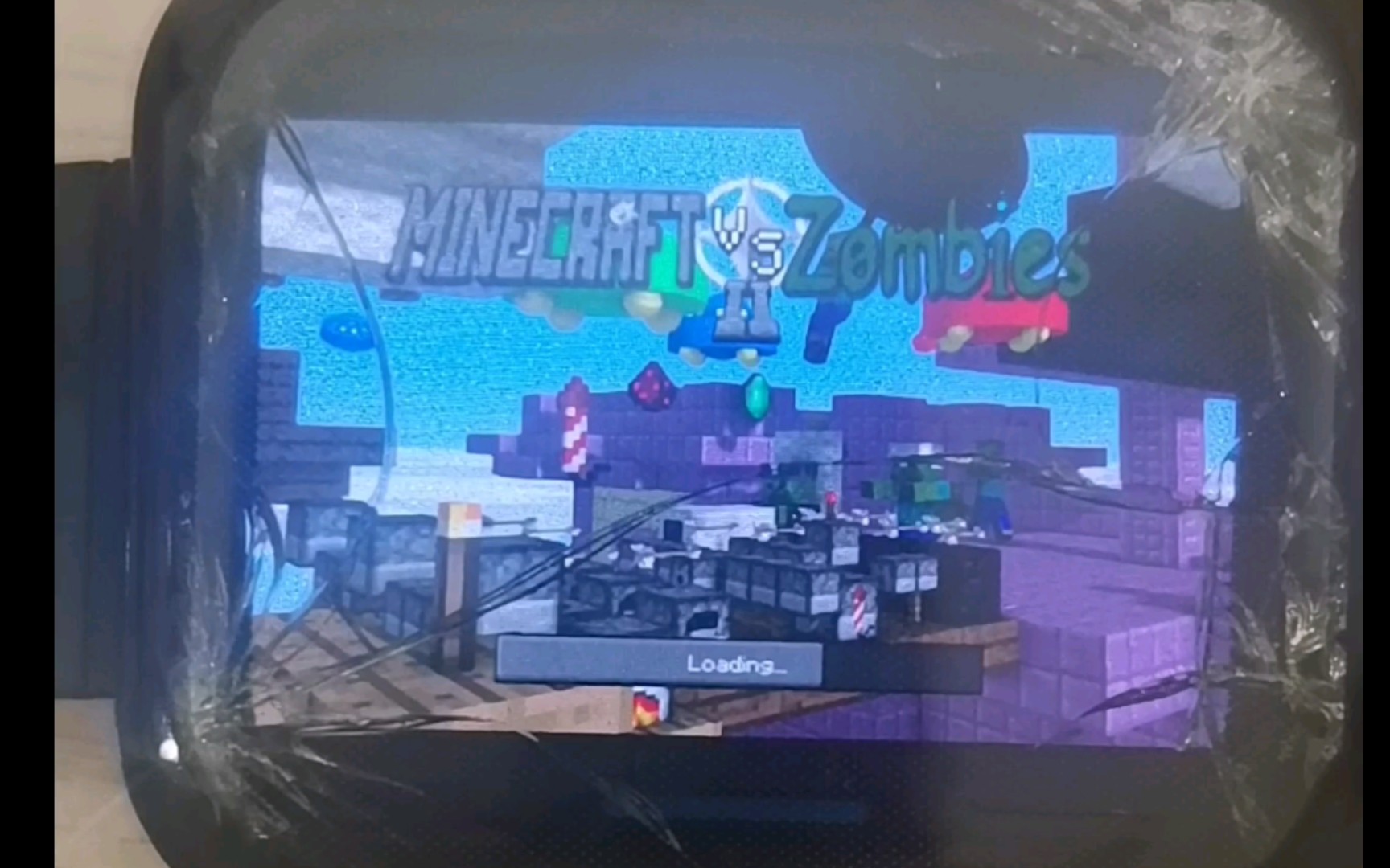 我竟然用手表玩我的世界大战僵尸2MCVZ2