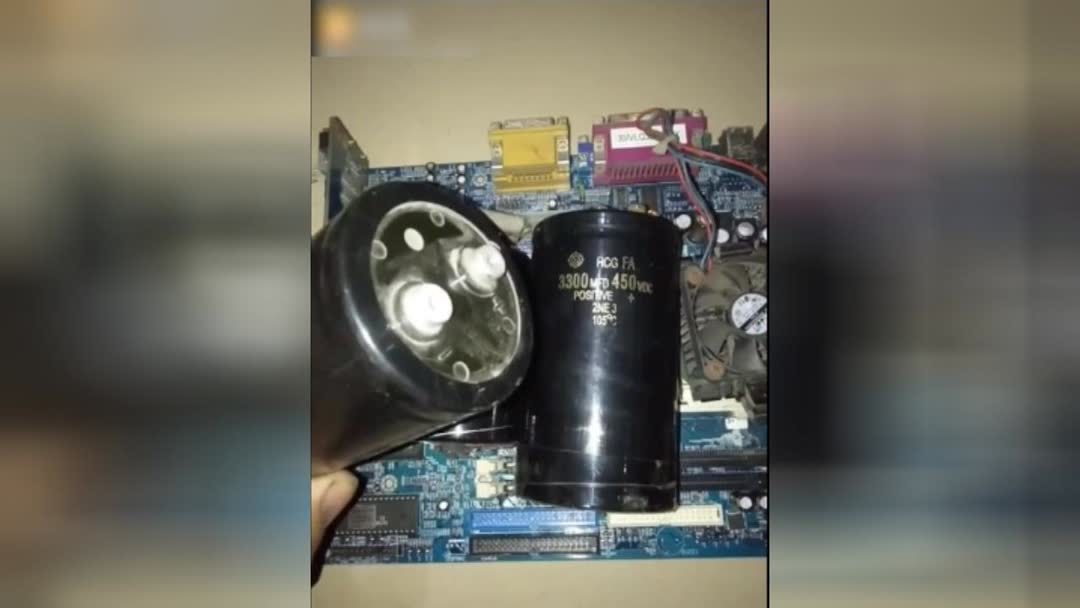 电路板上面的电解电容各种爆炸,小心你的手机屏幕