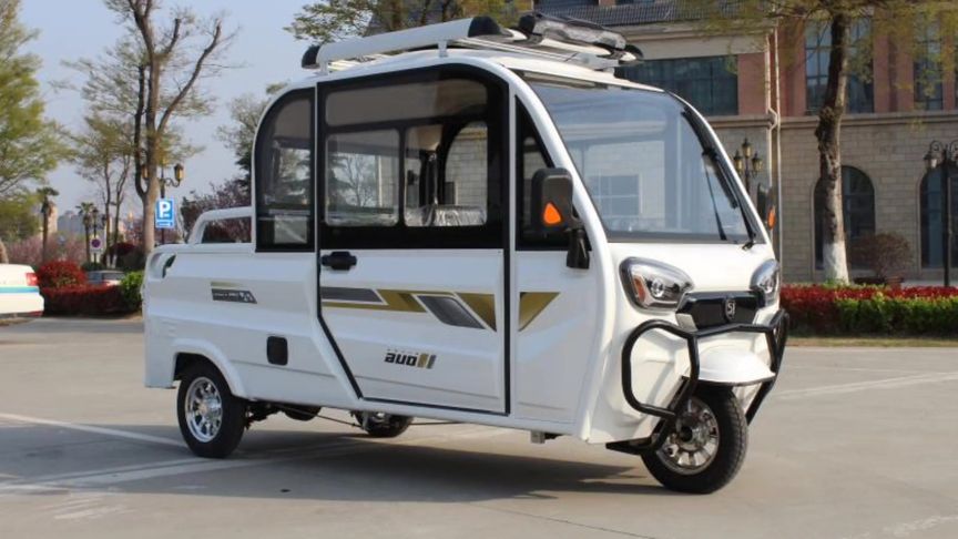 电动三轮皮卡,带车厢拉货实用车型,出行方便#好车抖一抖