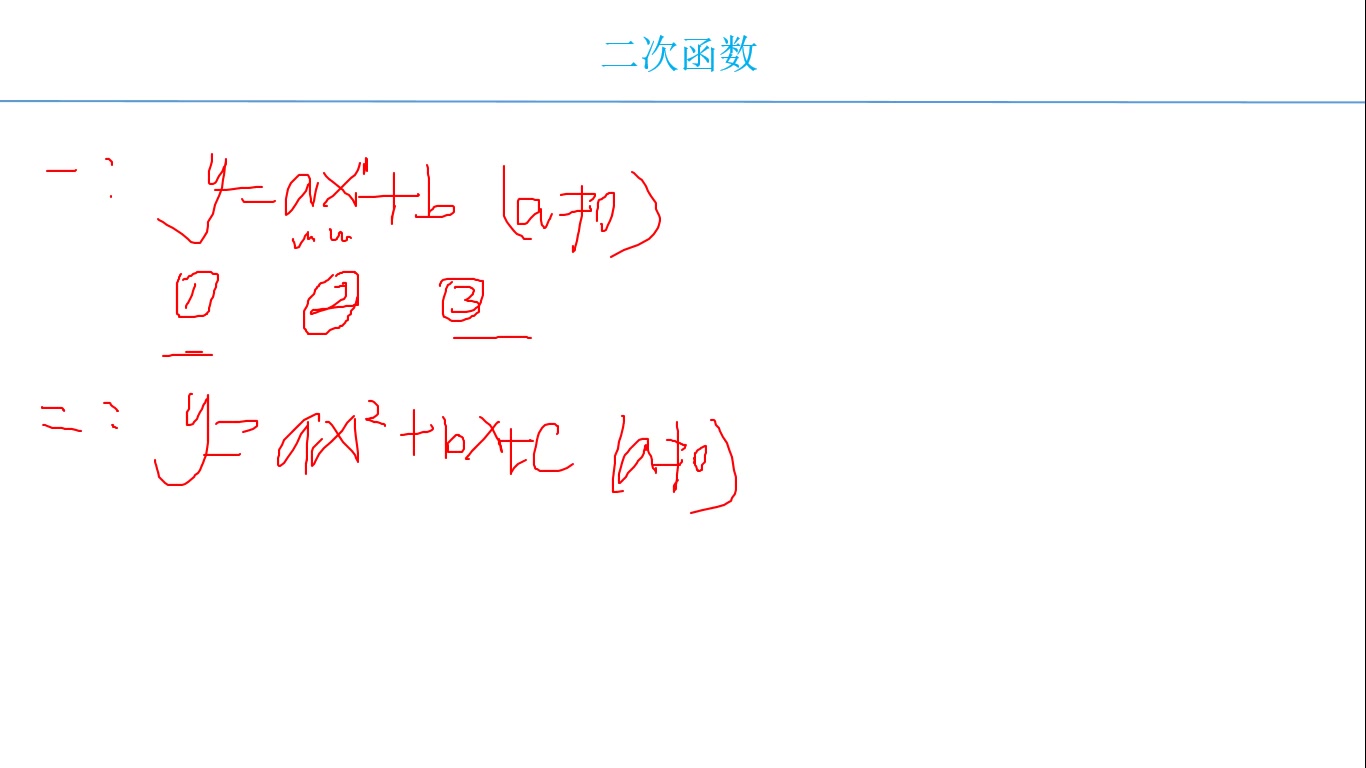 1二次函数是什么?
