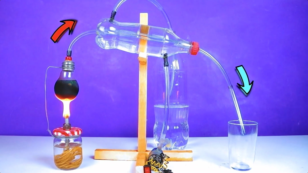 Smart手工:为科学博览会DIY神奇的蒸馏器,提取最纯粹的水!