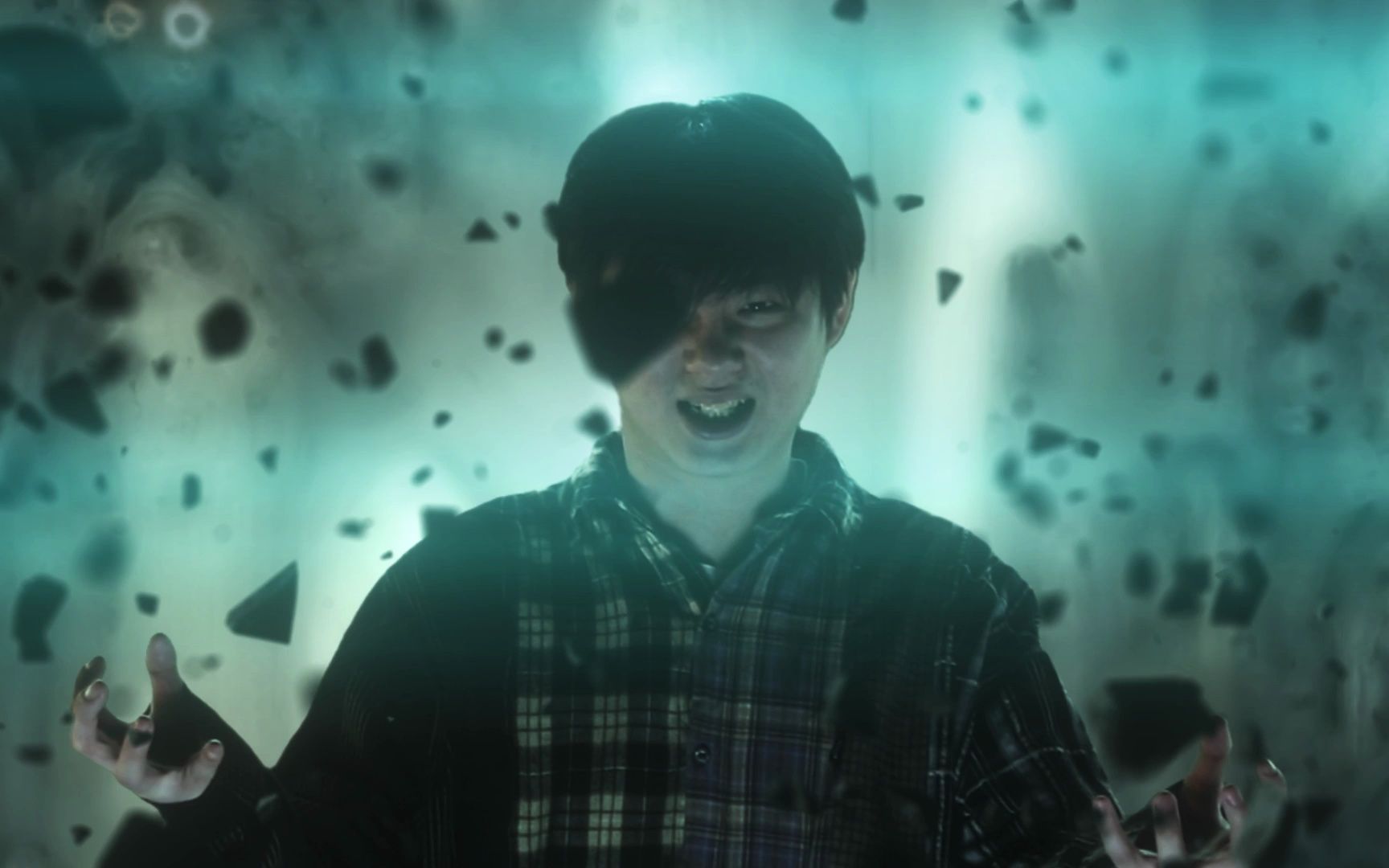 AE教程,好玩的特效合成,石块环绕人物特效