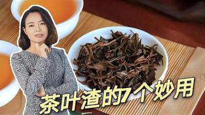茶叶是个宝,茶叶渣也是宝,茶叶渣的7种用法大揭秘
