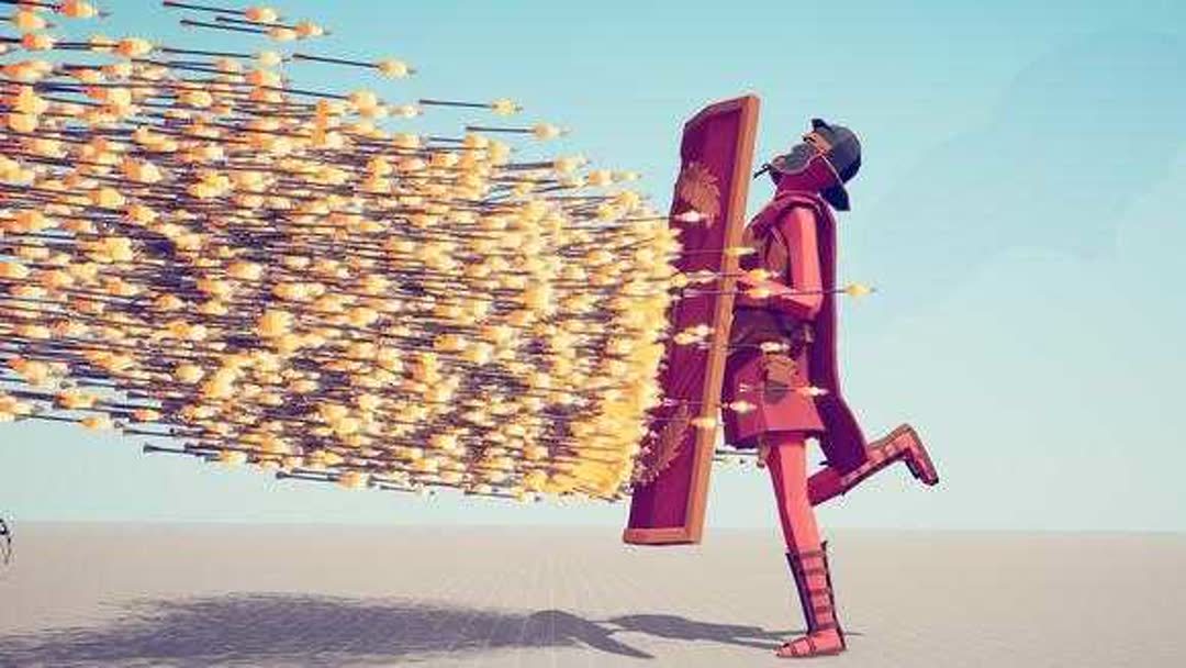 全面战争模拟器:巨型罗马盾牌兵pk整支军队