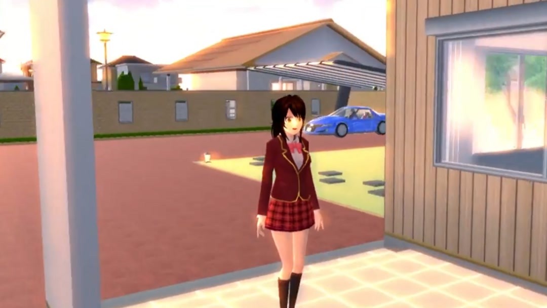 樱花校园模拟器:阿秋使用超能力穿越到十年后,发现了一个秘密