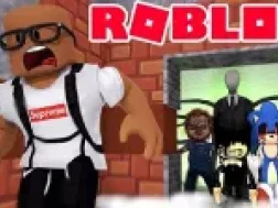 ...Roblox 可怕电梯模拟器:更新新楼层!被可怕奶奶抓到了?乐高小游戏