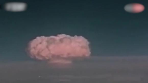 火球直径4·6公里!感受世界最大威力氢弹爆炸瞬间