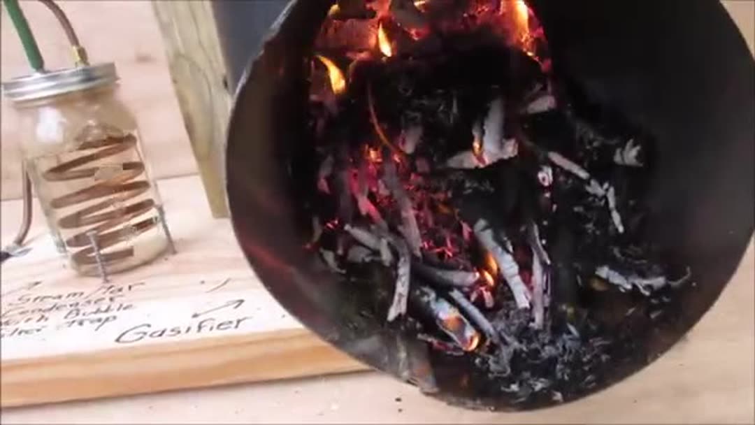 技术牛人制作了一个火力发电机,看看怎么实现的