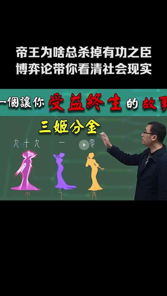 帝王为啥总要杀掉有功之臣?李永乐老师用博弈论带你解读 #李永乐 #...
