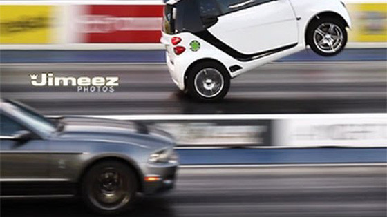 「大嘴撩车」究竟是怎样的Smart?让野马GT500都颜面尽失?!