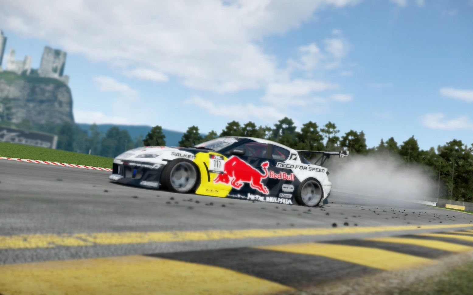 极品飞车15漂移赛 : 马自达RX-8(NFS车队) - 阿尔彭托赛道~