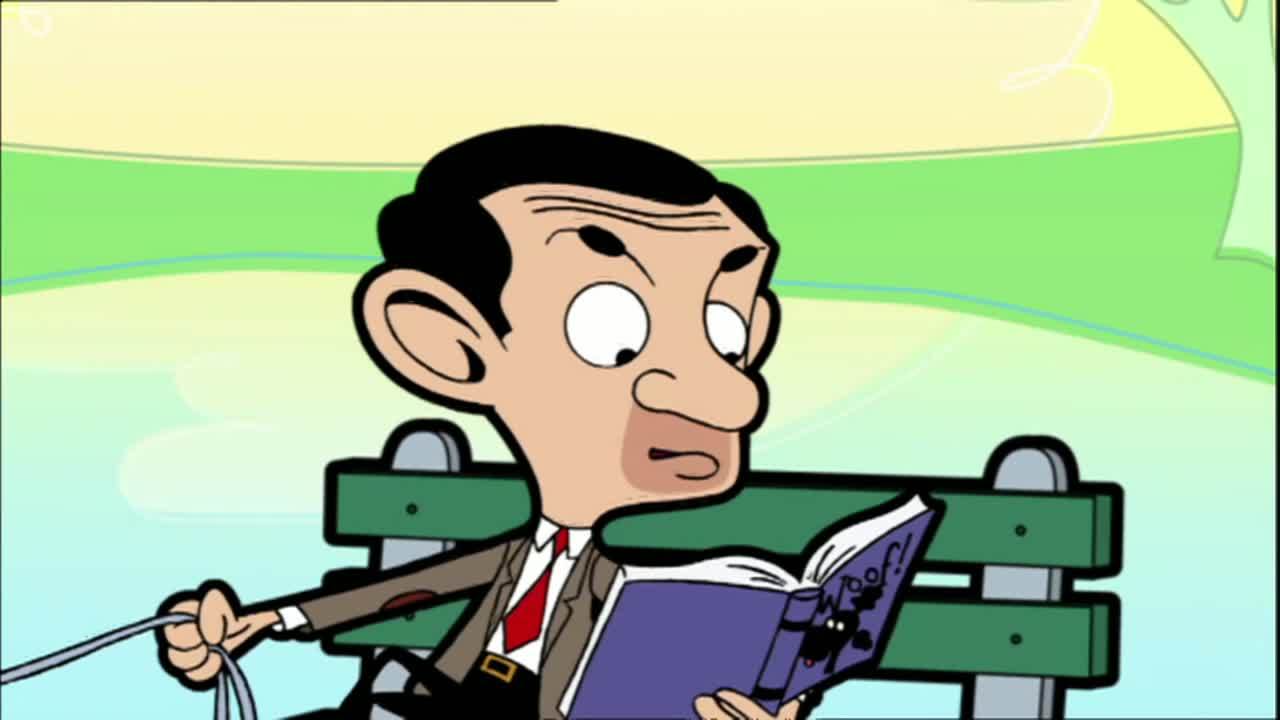 憨豆先生动画版:憨豆先生让小动物下水,没想到它还会掉色