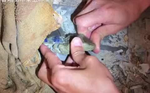 一定要耐心看完翡翠原石切割取货雕刻的过程