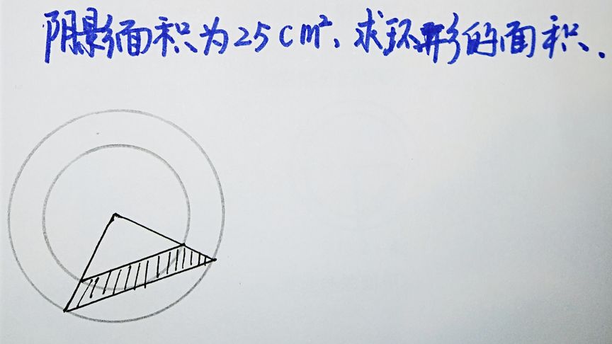 6年级:巧求圆环面积,家有小升初的家长快学会,辅导孩子用得上