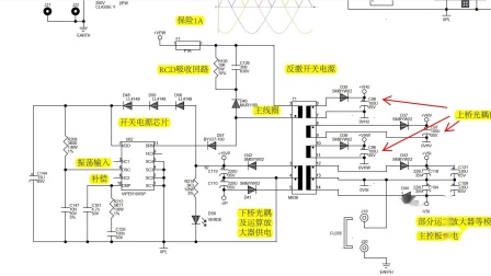 电子电路维修视频教程:伺服驱动器电源部分